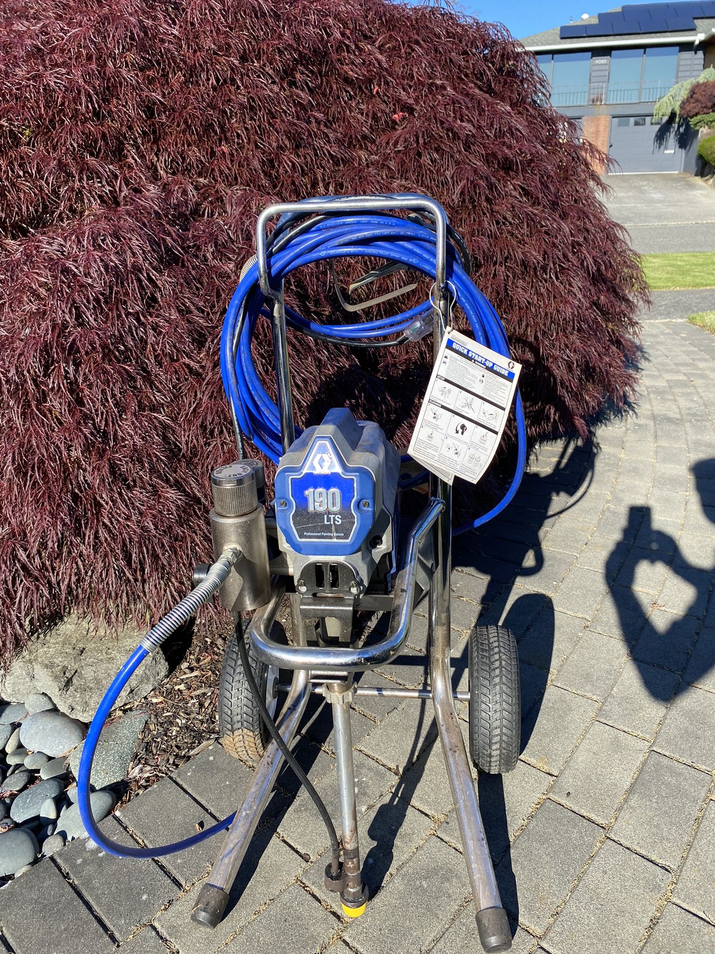 Paint Sprayer, airless Graco 190 LTS , barely used for Sale in Seattle, WA - OfferUp