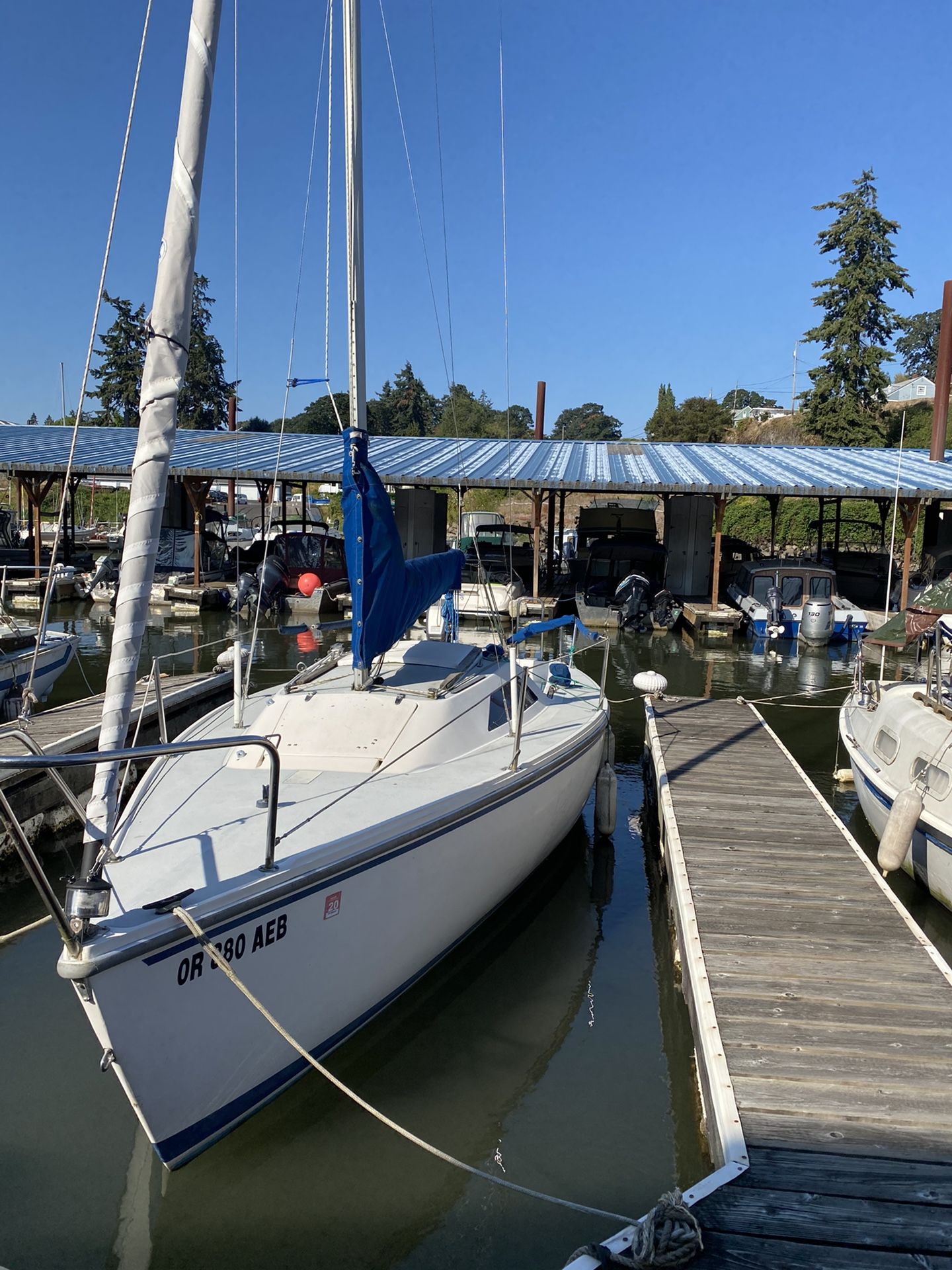 Catalina 22 Capri Sailboat 1989 for Sale in St. Helens, OR - OfferUp