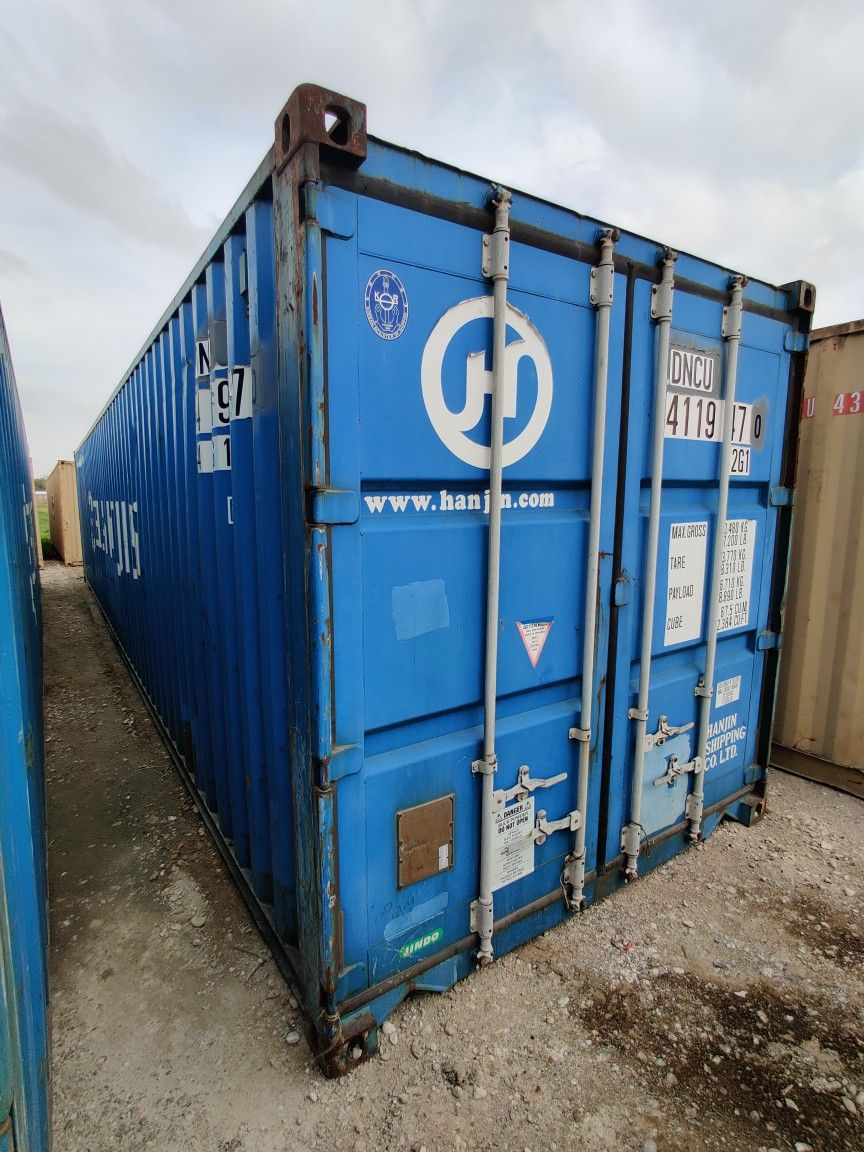 40ft x 8ft Wind and Water Tight Shipping Containers For Sale for Sale ...