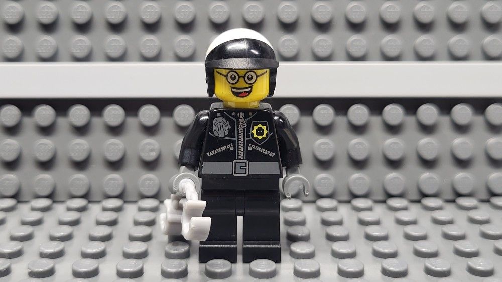 Lego Movie Good Cop Bad Cop Face
