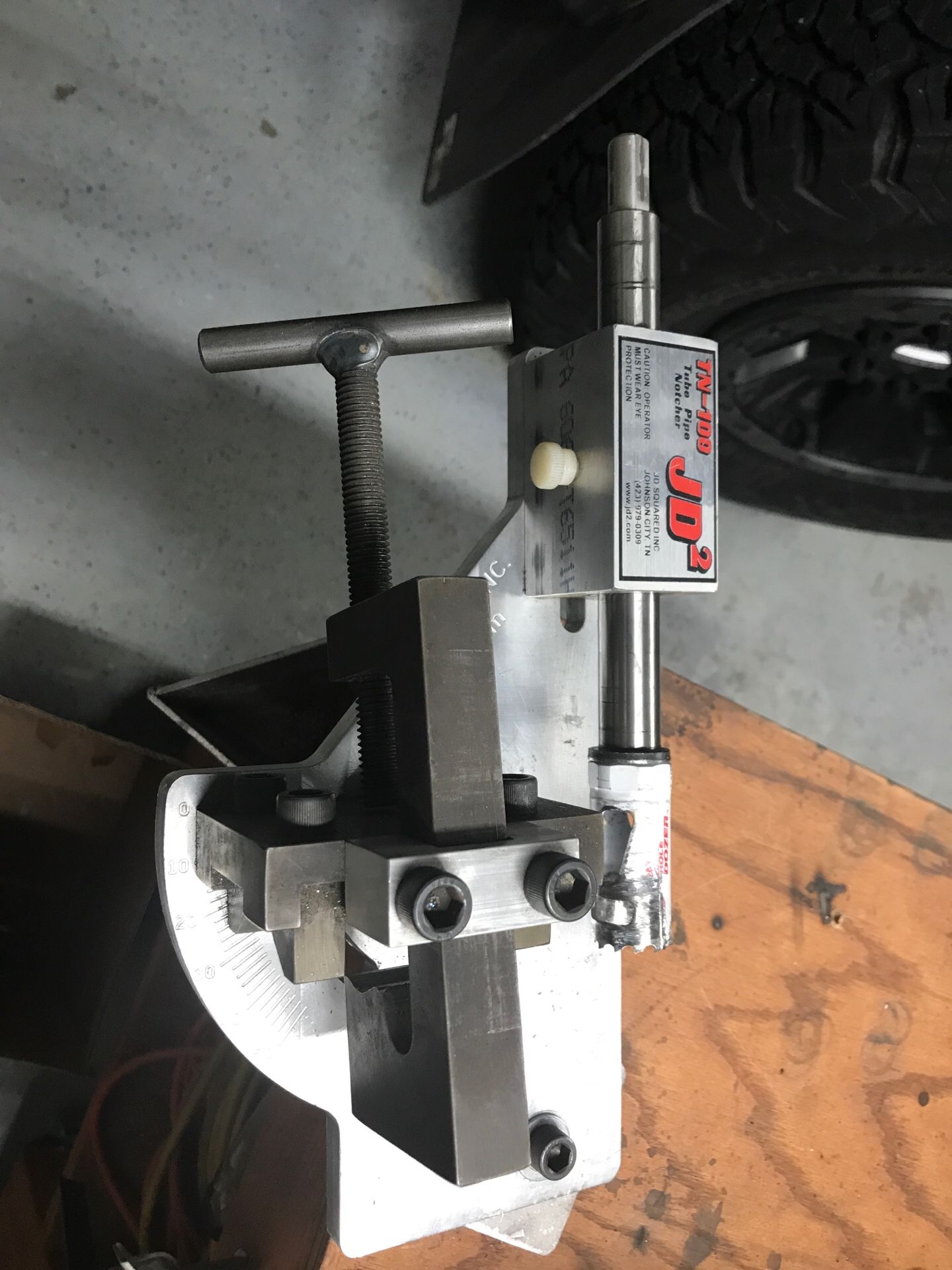 JD2 (squared) tubing notcher for Sale in Bonney Lake, WA - OfferUp
