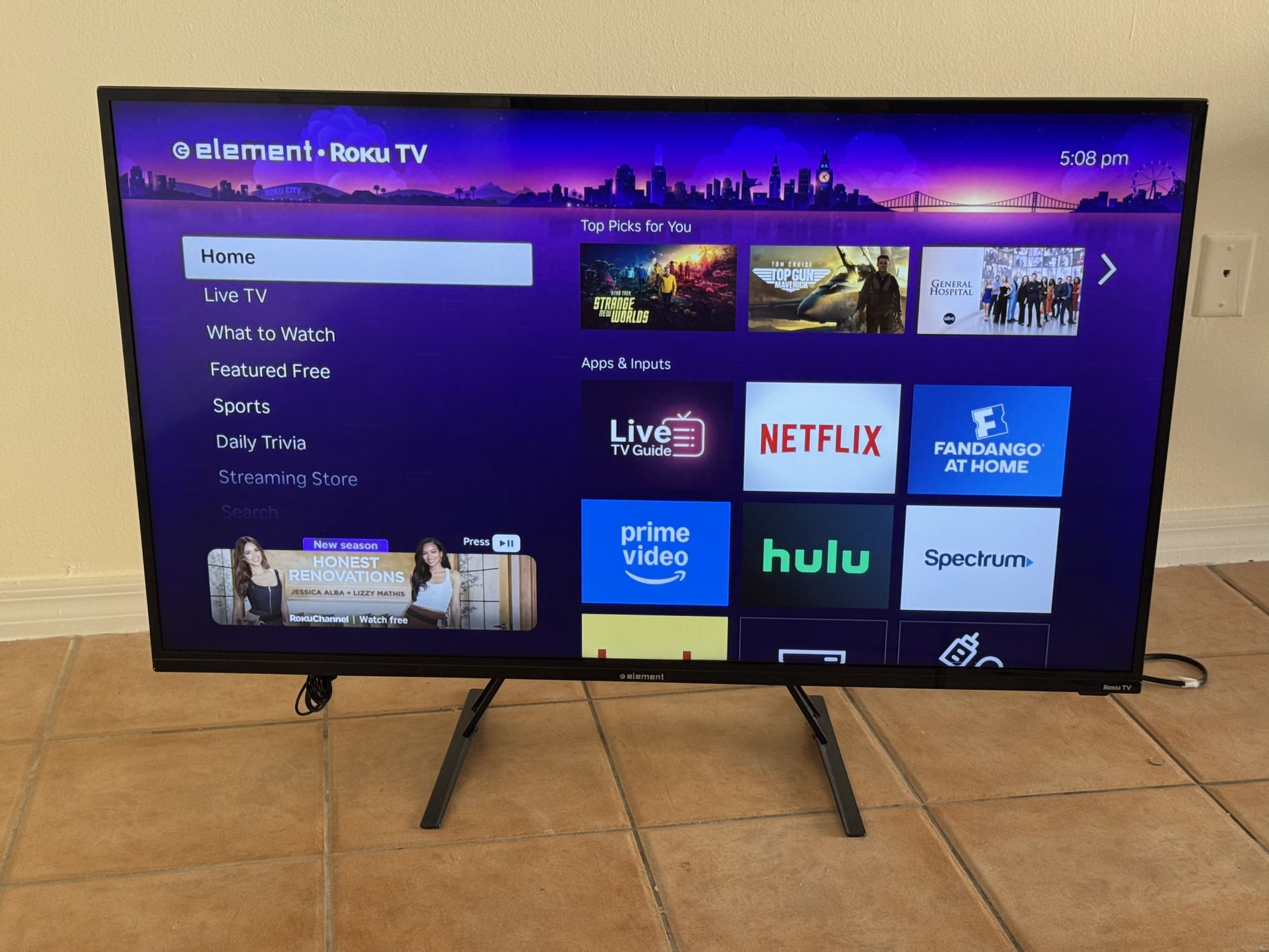 Element Smart TV 4k 55" for Sale in Miami, FL - OfferUp