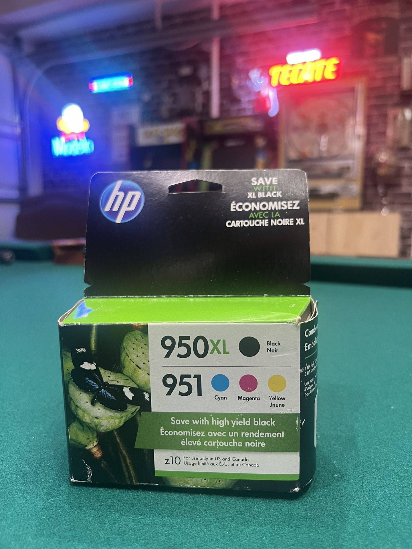 HP 950xl & 951 Genuine HP 950XL Black & 951 Cyan, Magenta, Yellow - for ...