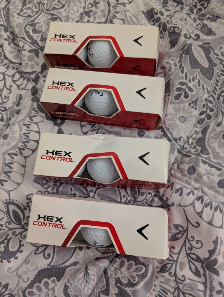 Callaway Hex Control & Wilson Hyper-TI Golf Balls (15 Total) for Sale ...