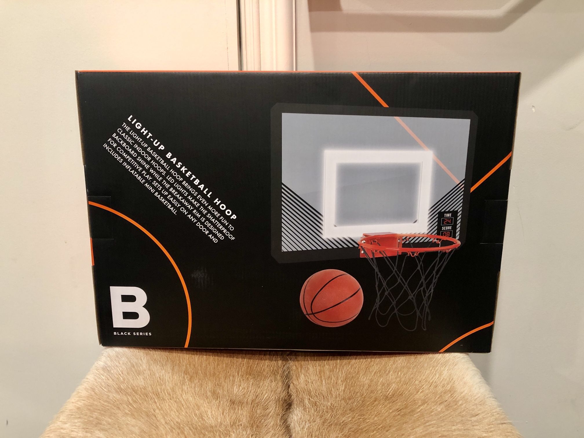 NEW Basketball Goal, Indoor Light Up Basketball Goal, Basketball Hoop ...