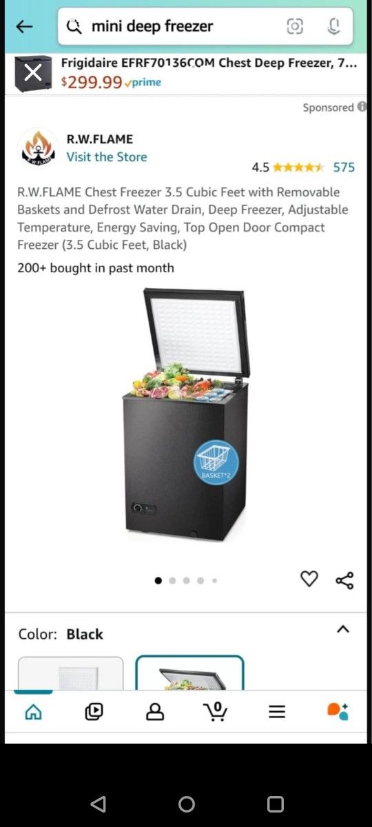 Artic Chest Deep Freezer Ice Box Top load for Sale in Pompano Beach, FL ...