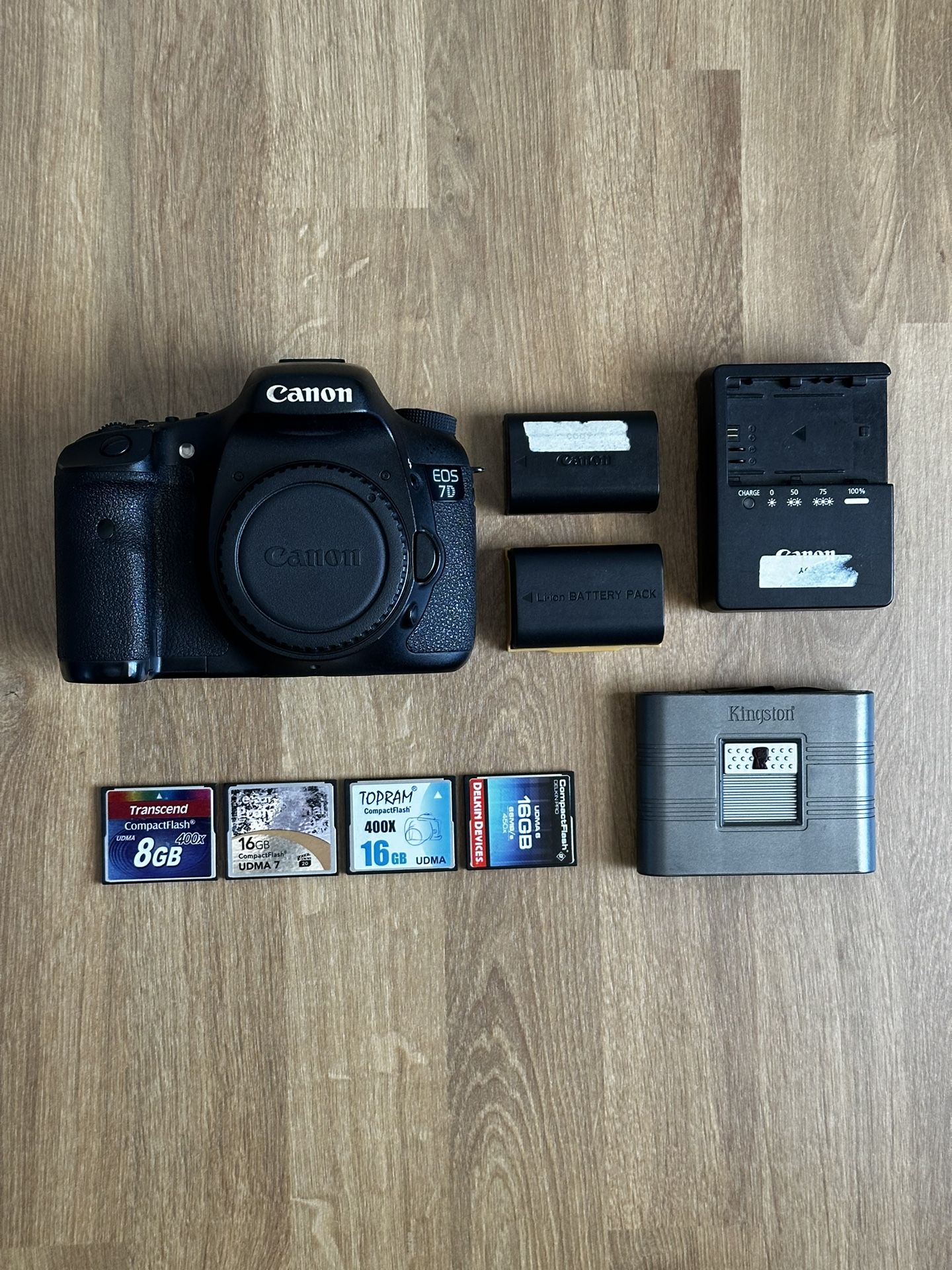 DSLR Camera Body Starter Kit - Canon 7D for Sale in Phoenix, AZ - OfferUp