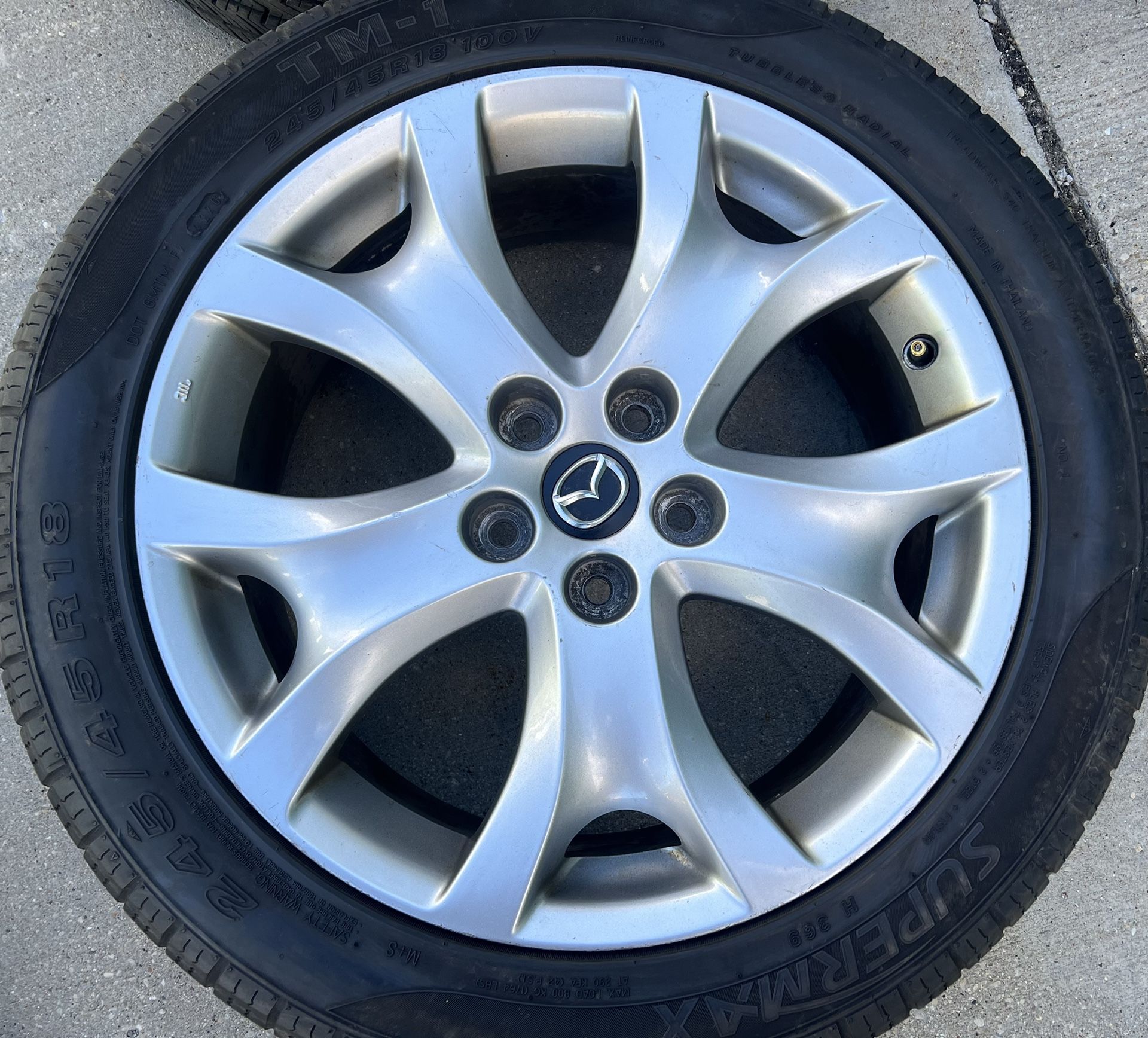 18” Mazda 6 Sport Factory OEM Mazda6 Wheels Rims Tires 18 Inch for Sale ...