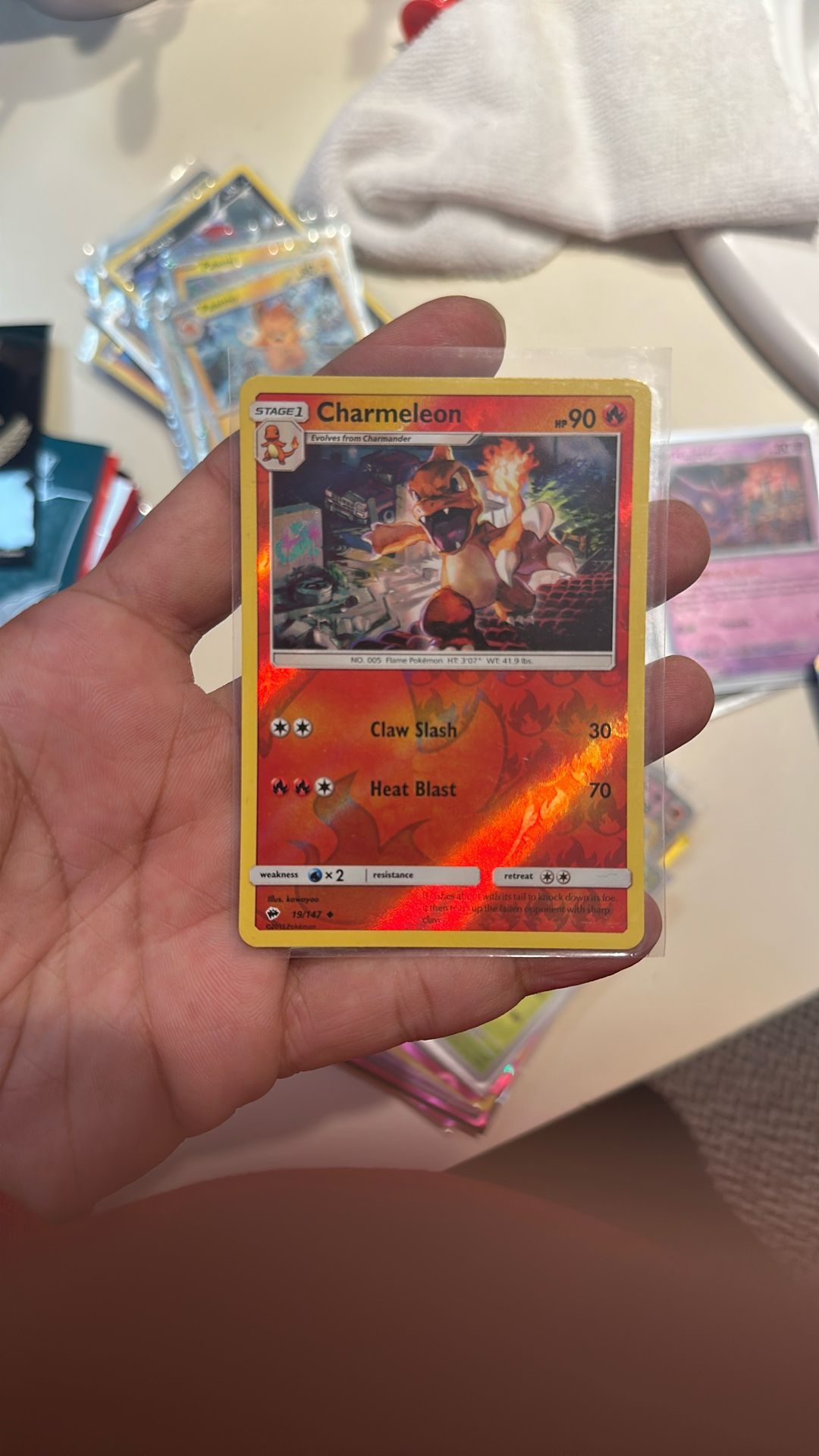 Charmeleon Reverse Holo Pokemon Card for Sale in Houston, TX - OfferUp