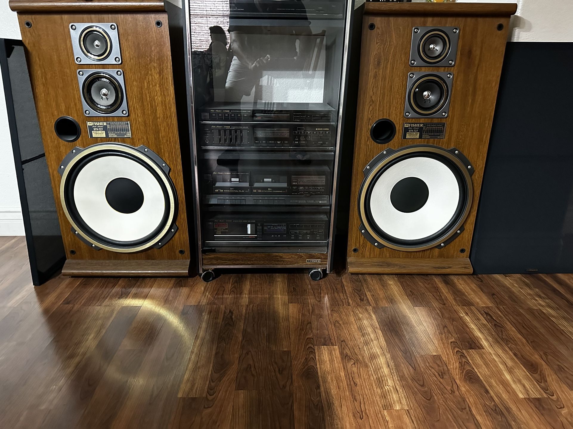 Fisher Stereo Speakers