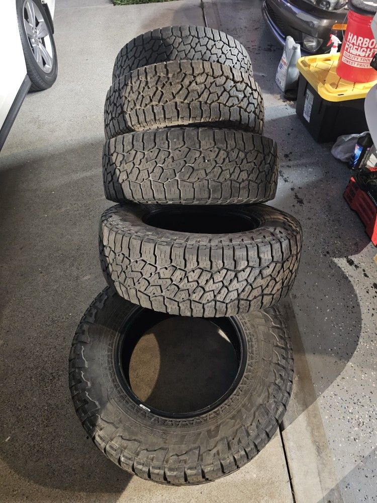 (5) Falken Wildpeak AT3 W 275/70/17 for Sale in Escondido, CA - OfferUp