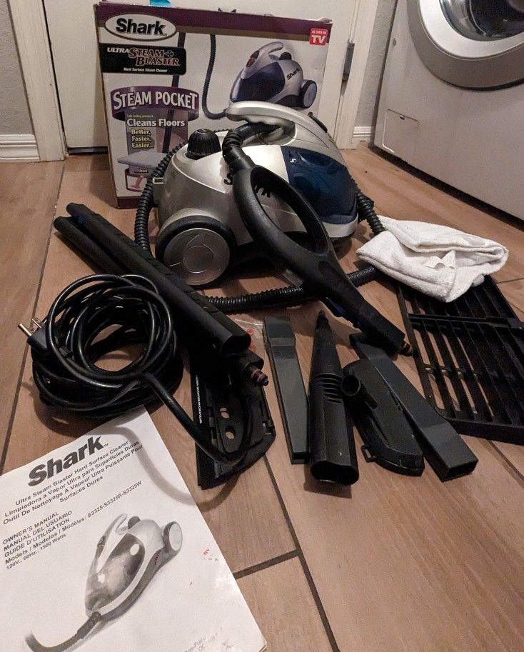 Shark Ultra Steam Blaster Hard Surface Steam Cleaner For Floors ...