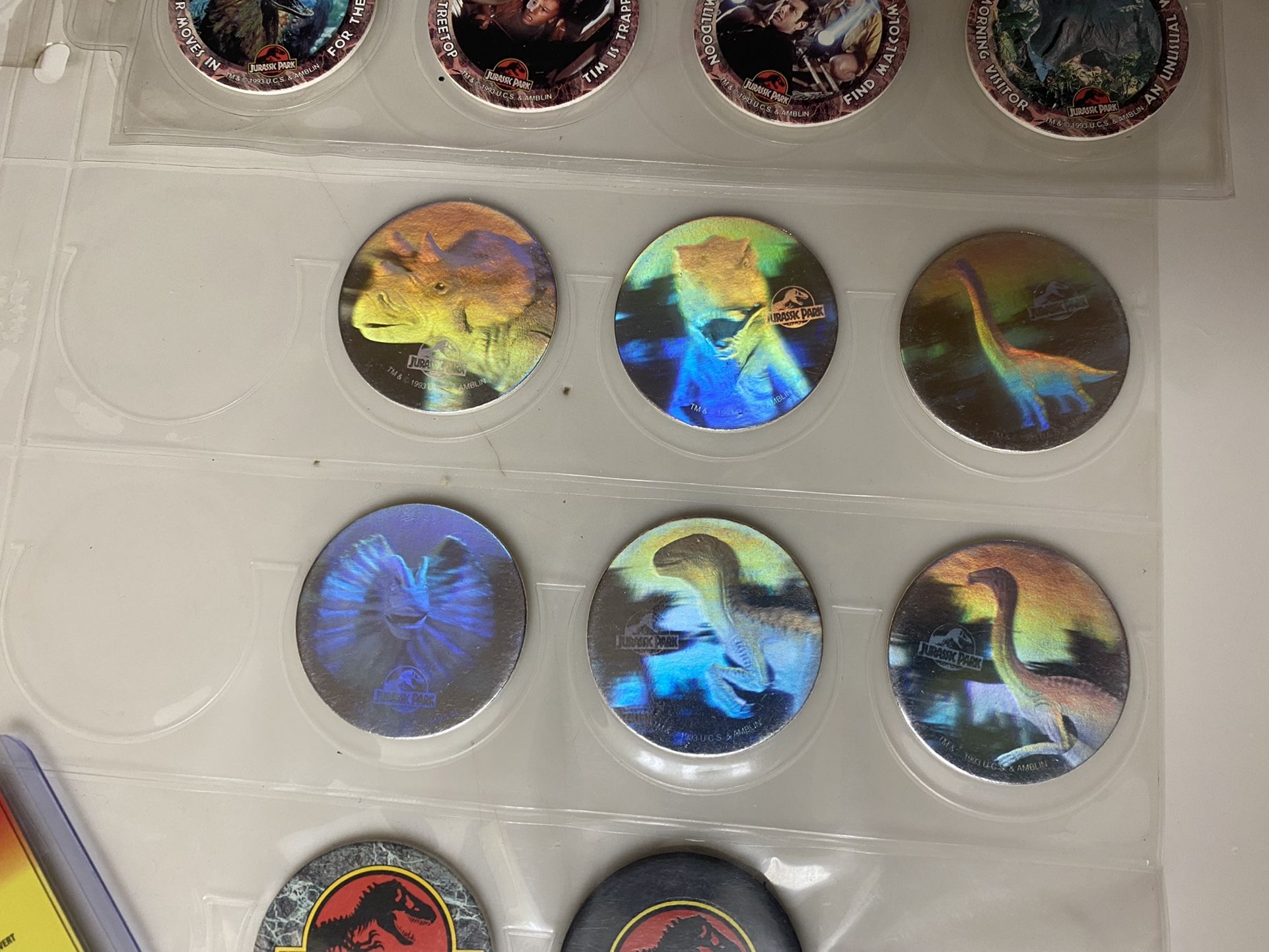 Jurassic Park Pogs ACTUAL Complete Set! for Sale in Riverside, CA - OfferUp