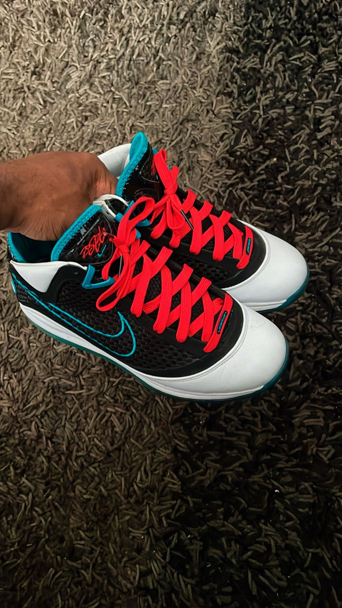 Lebron 7 Red Carpet On Feet