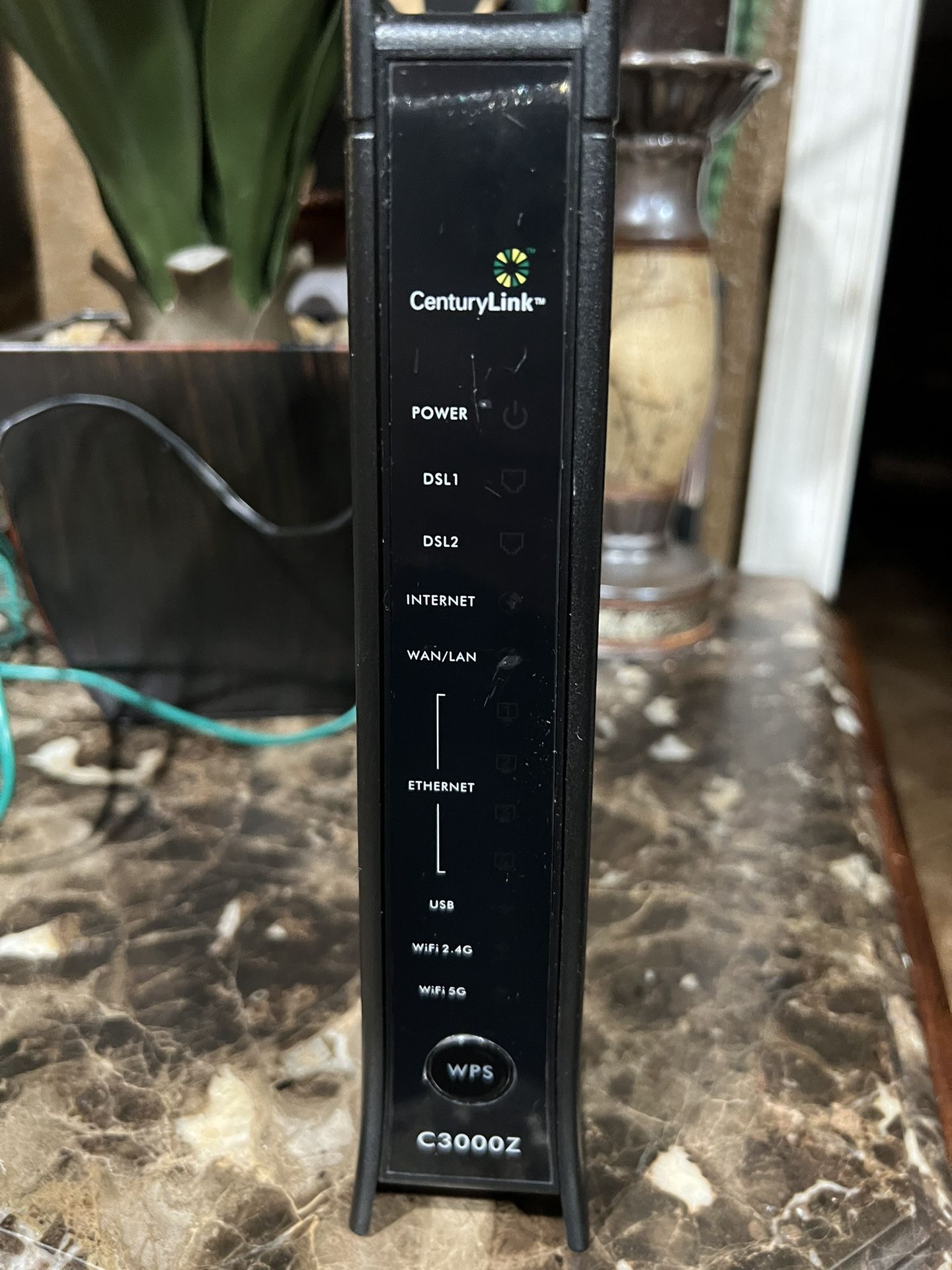 Centurylink Dsl 2 Light Red | Shelly Lighting