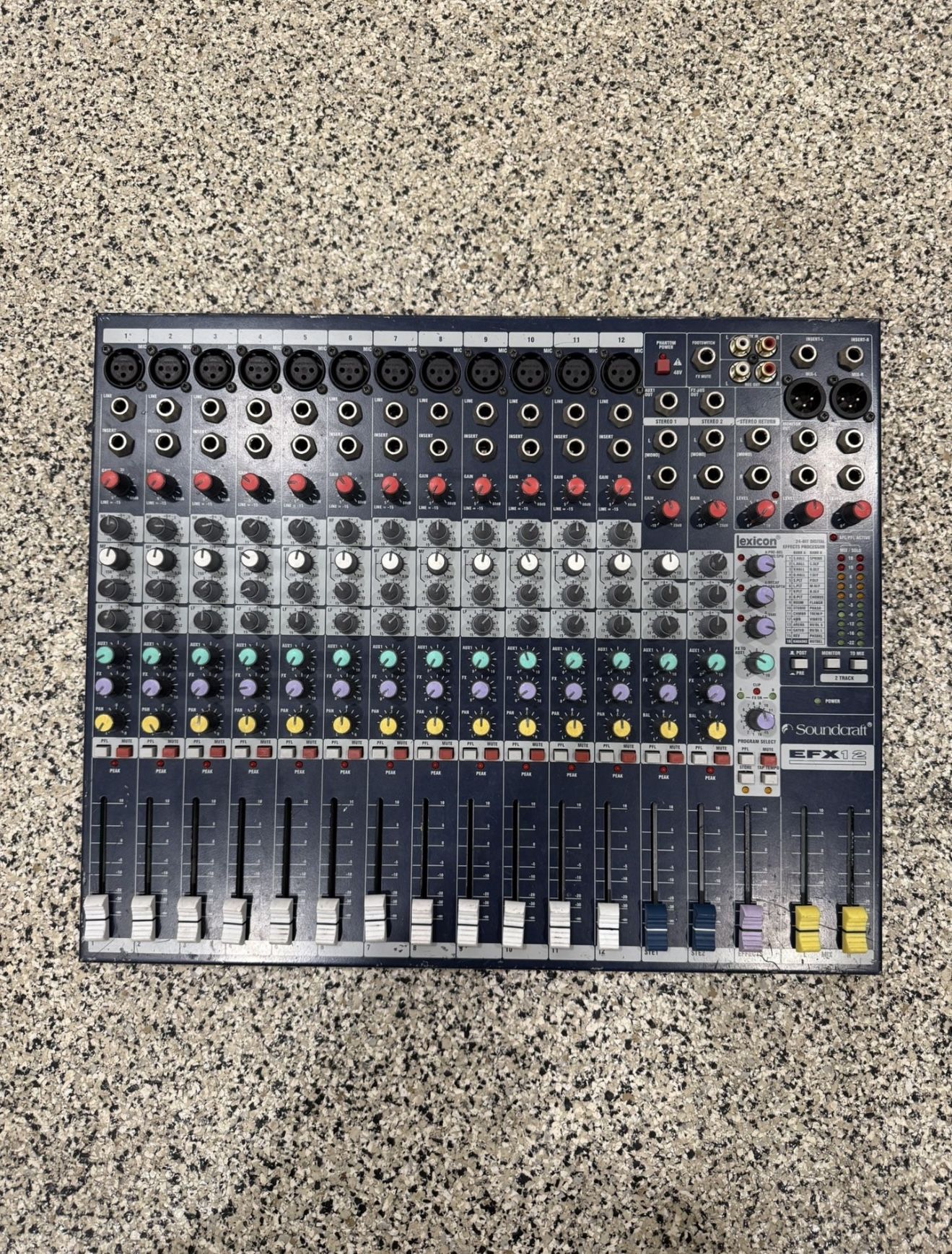 Soundcraft EFX 12-Channel Mixer OEM Factory for Sale in Los Angeles, CA ...