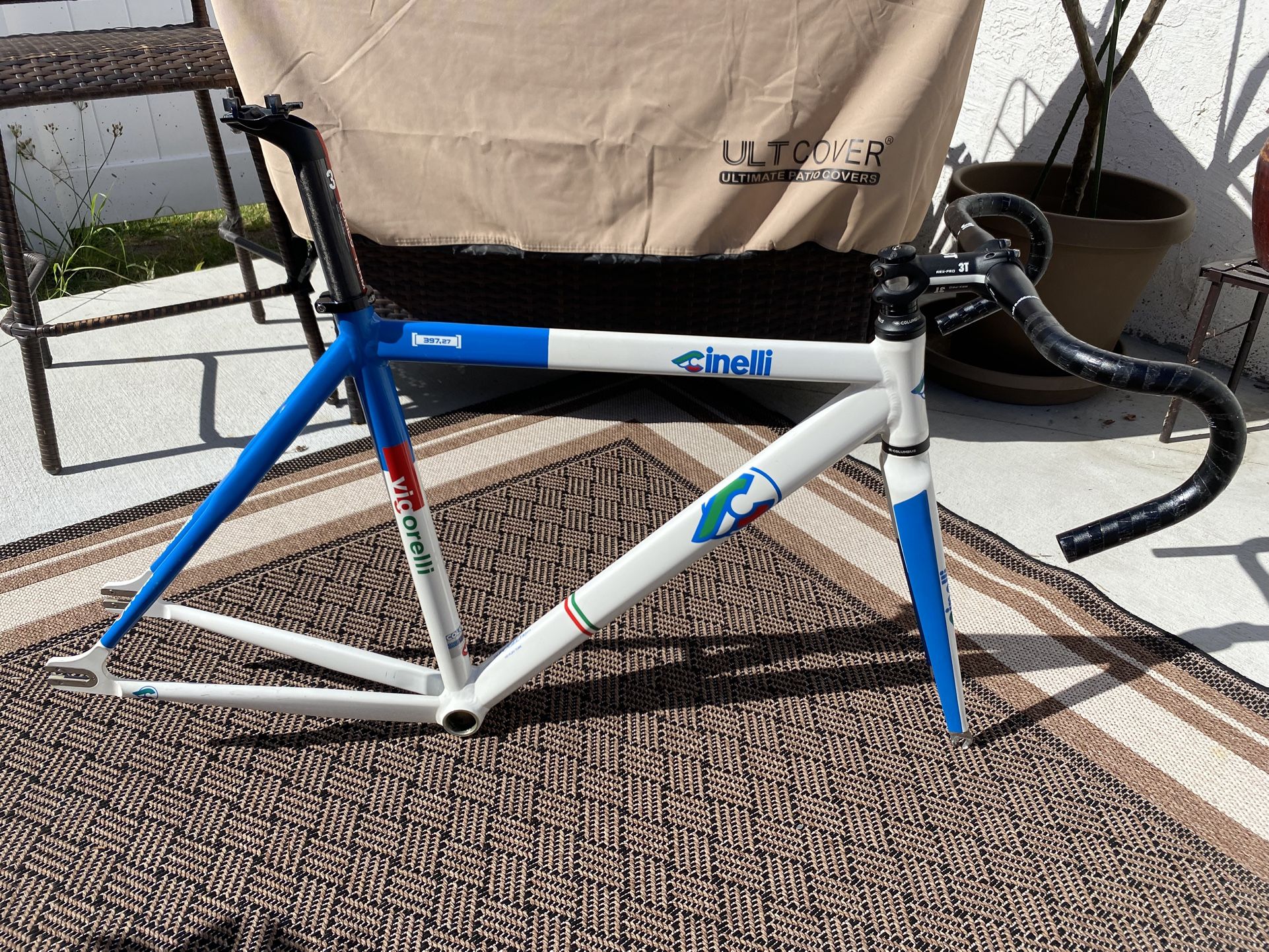 50cm 2011 Cinelli Vigorelli Single Speed Fixed Gear Track Bike Frameset for Sale in Chula Vista ...