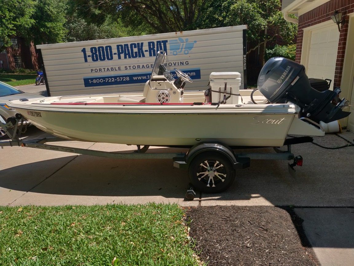Scout center console boat for Sale in League City, TX - OfferUp
