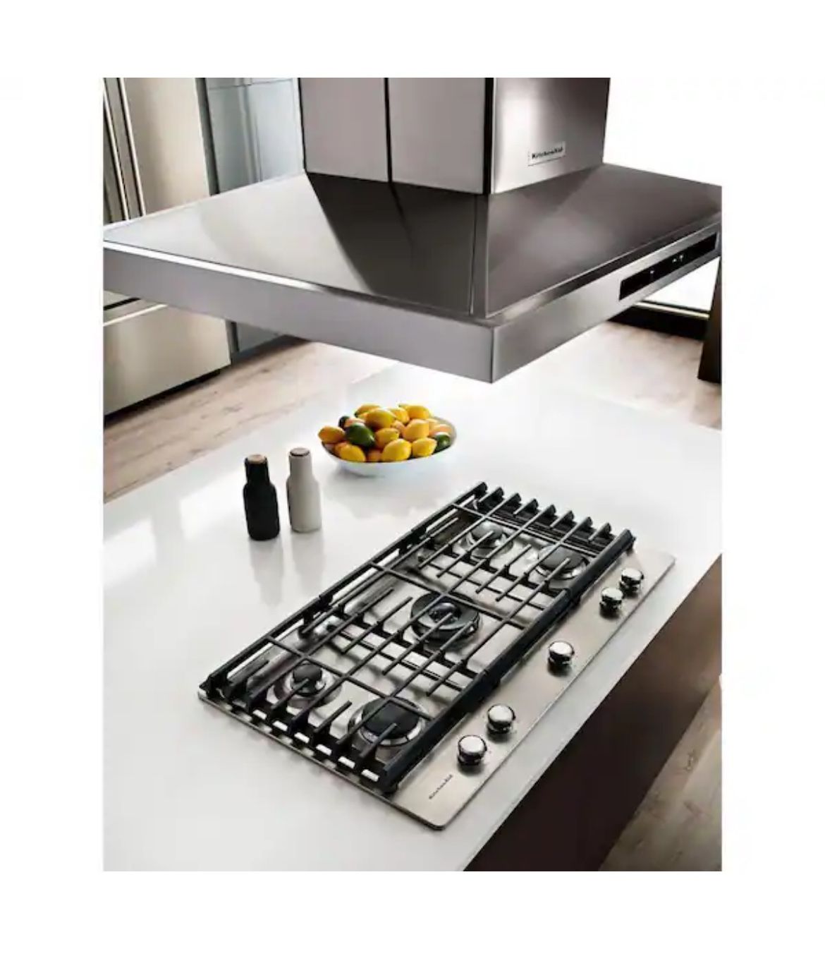 Kitchen Aid 30” Stainless Steel Gas Cooktop