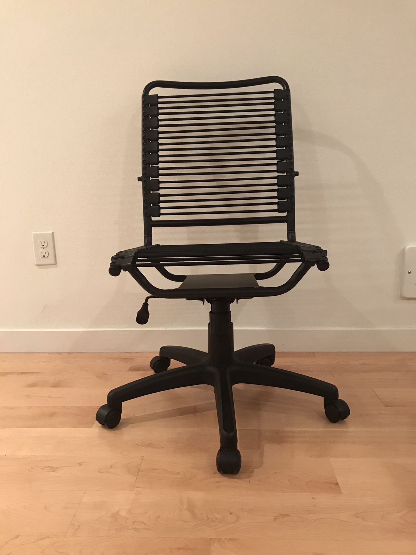Beautiful black bungee cord office chair from the container store for ...
