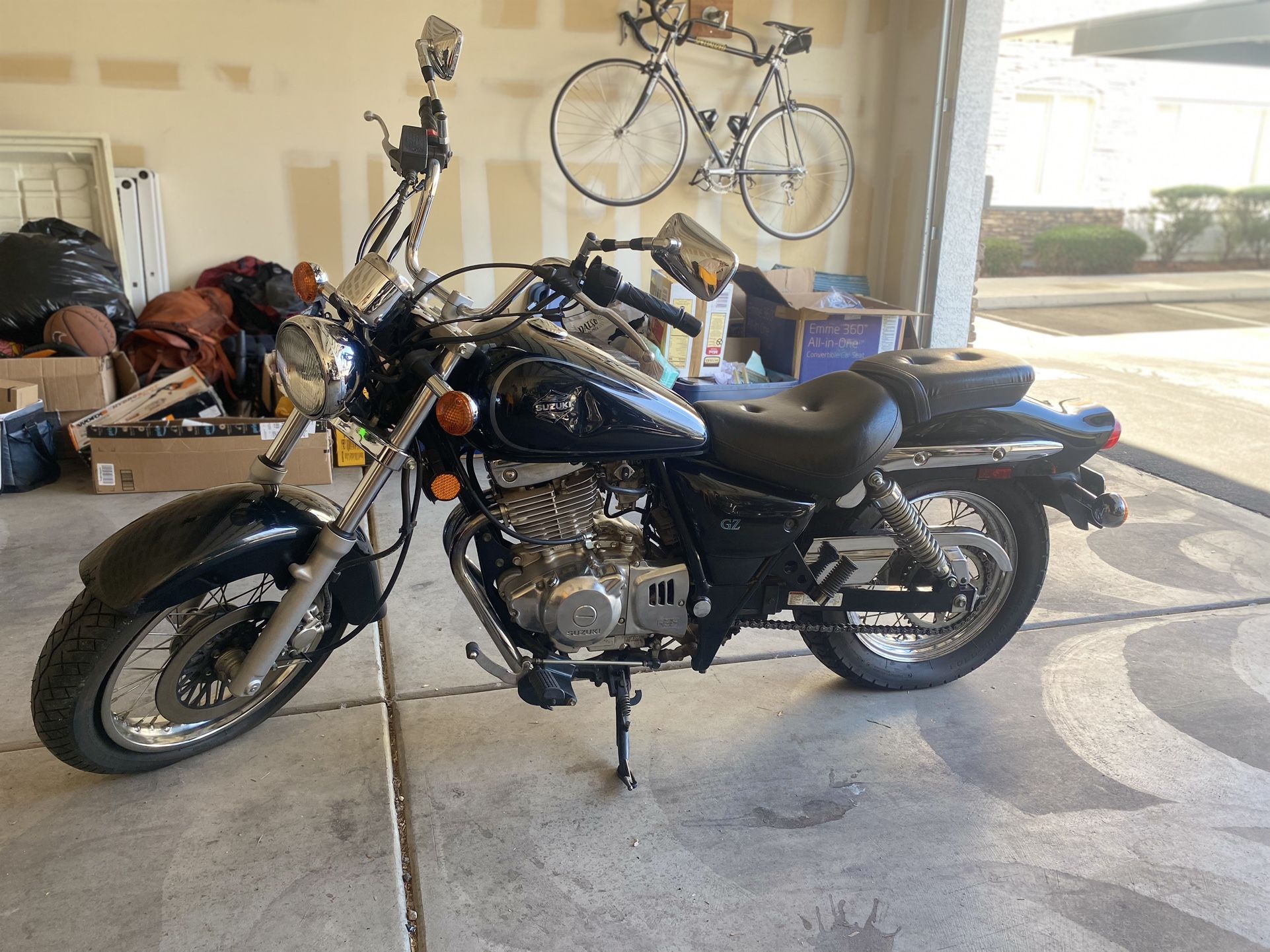 Motorcycle For Sale! Suzuki GZ250, 2002 - $850 for Sale in Henderson ...