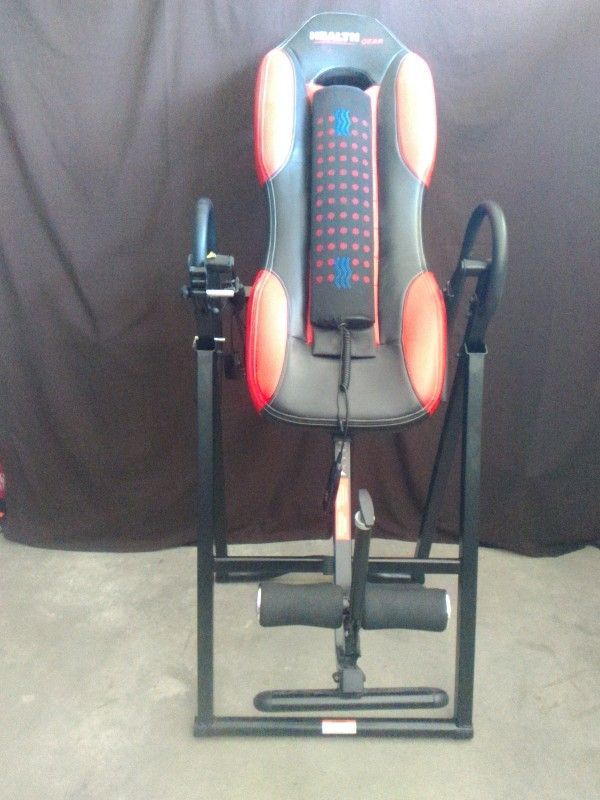 Health Gear Deluxe Heat & Massage Inversion Table for Sale in Wenatchee ...