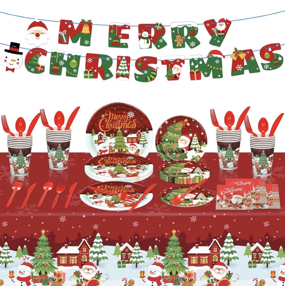 Christmas Party Supplies Set for Sale in Bronx, NY - OfferUp