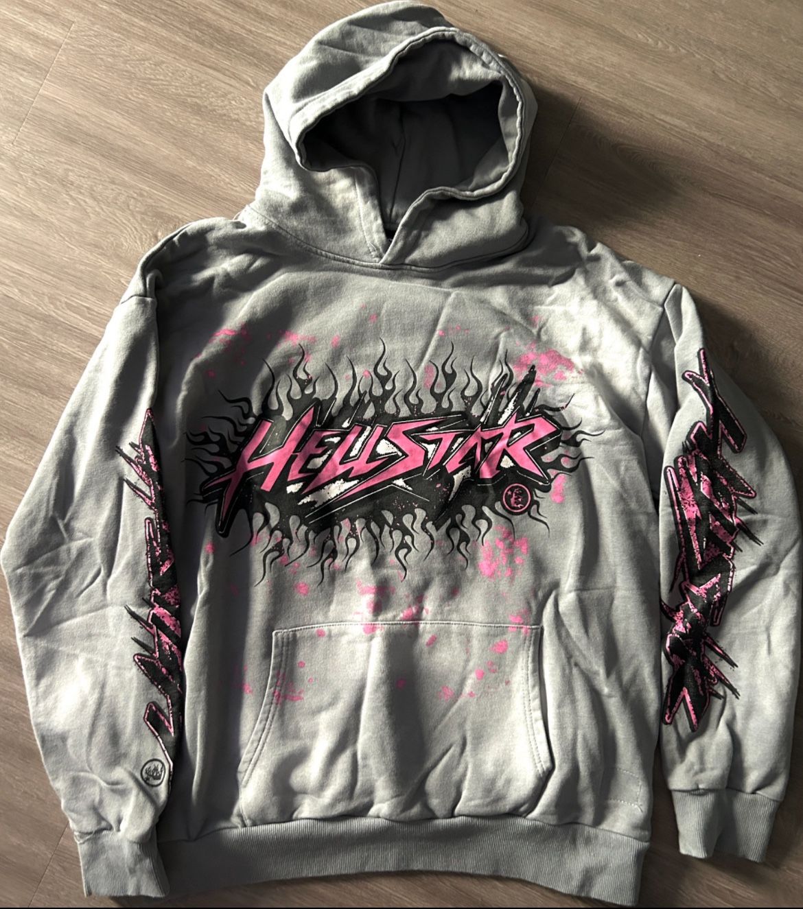 Grey Hellstar Hoodie (brand New) for Sale in San Antonio, TX - OfferUp