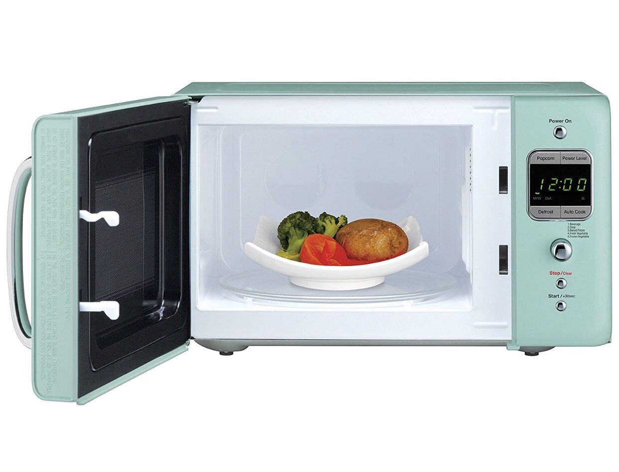 Green Microwave Oven