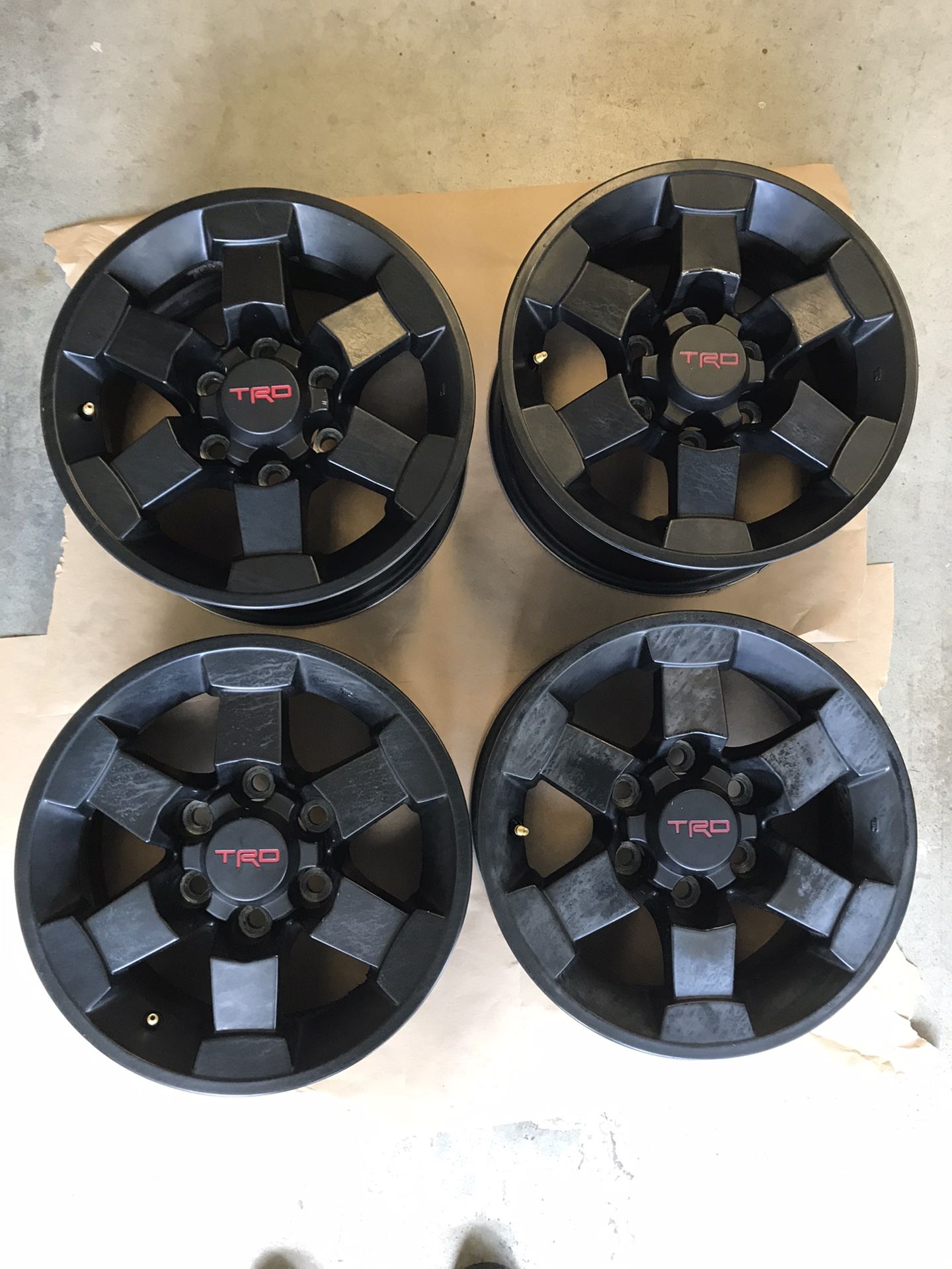 16” inch Toyota TRD Wheels Rims 4Runner Tacoma Fj Cruiser for Sale in ...