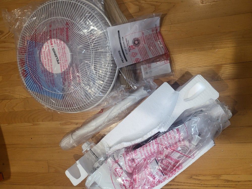 Floor Fan Pelonis 16" Quiet Pedestal Fan - DC Motor With Remote ...