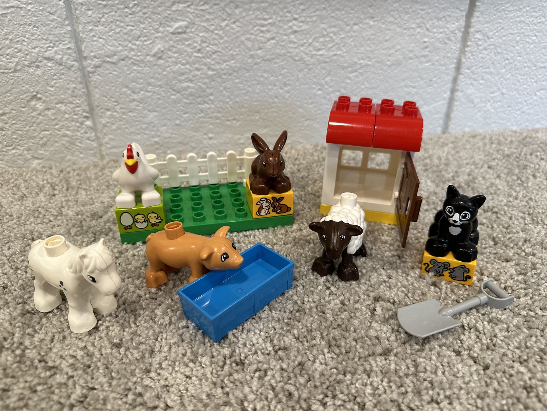 LEGO DUPLO Town Farm Animals 10870 Building Blocks Plus Extra for Sale ...
