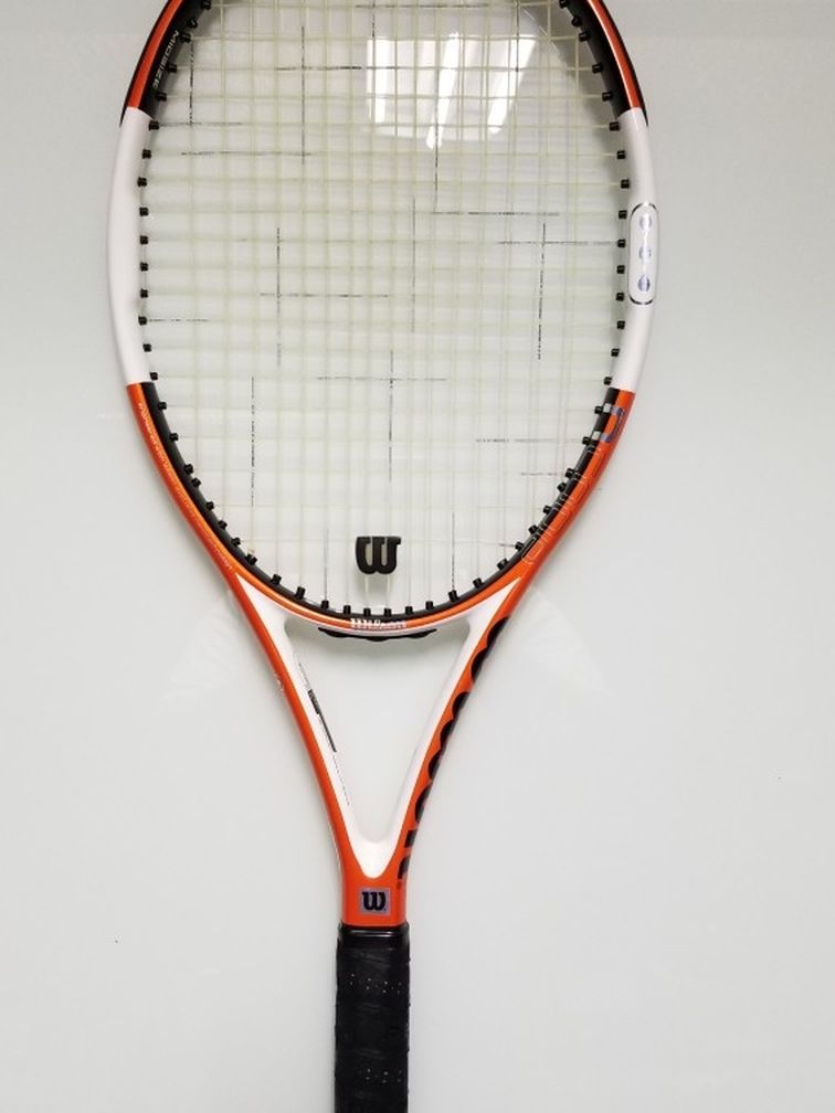 Wilson nCODE nTOUR Tennis Racquet Midsize 95 Grip 4 1/2 w/Cover for ...