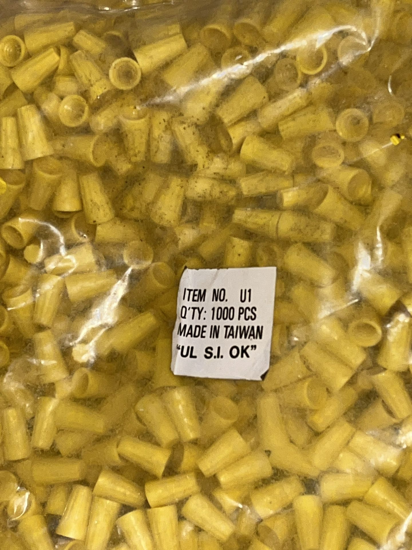 All Plastic Yellow Electrical Wire Twist Nuts for Sale in Grand Terrace ...