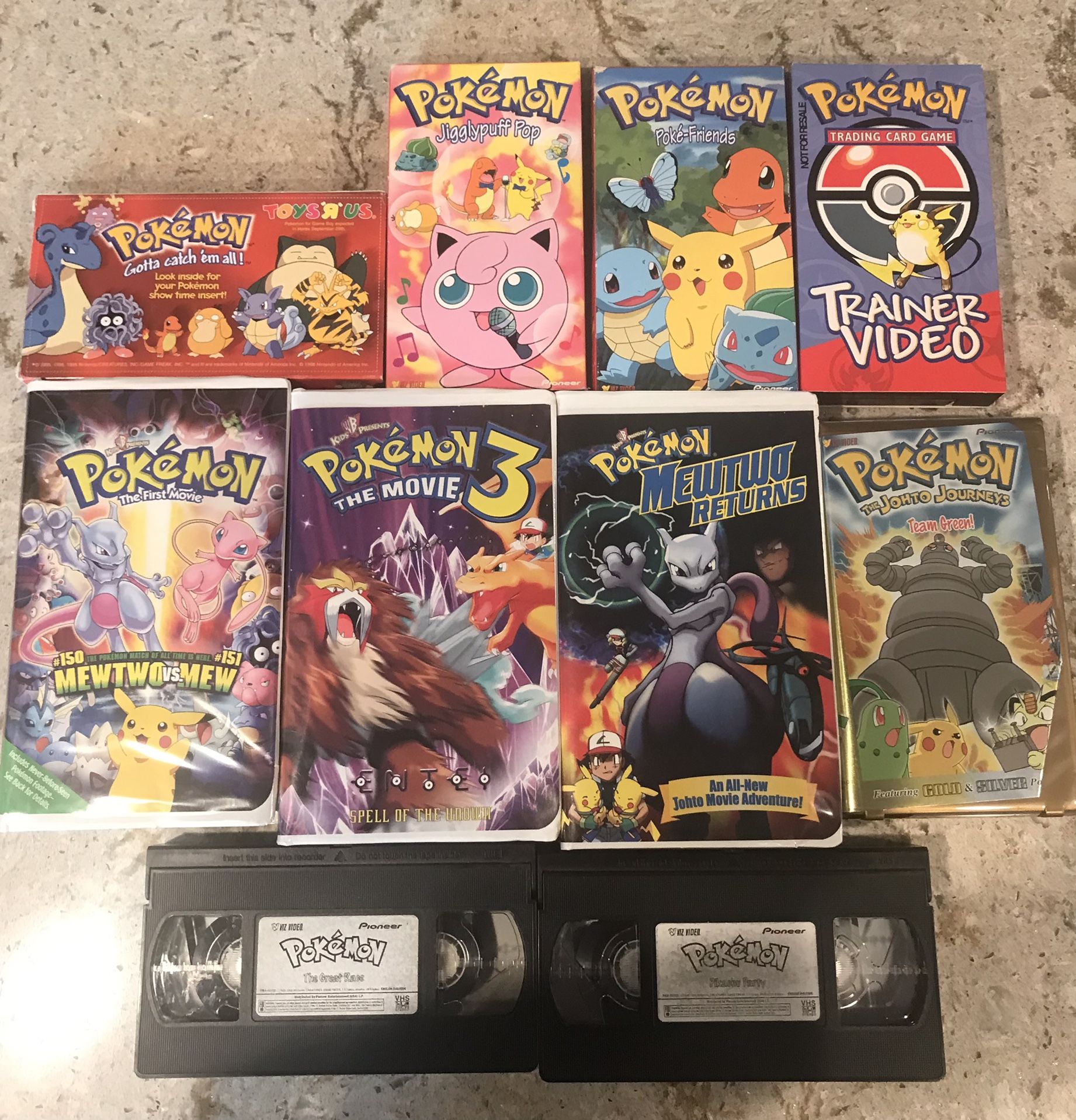 Pokemon 3 The Movie Vhs