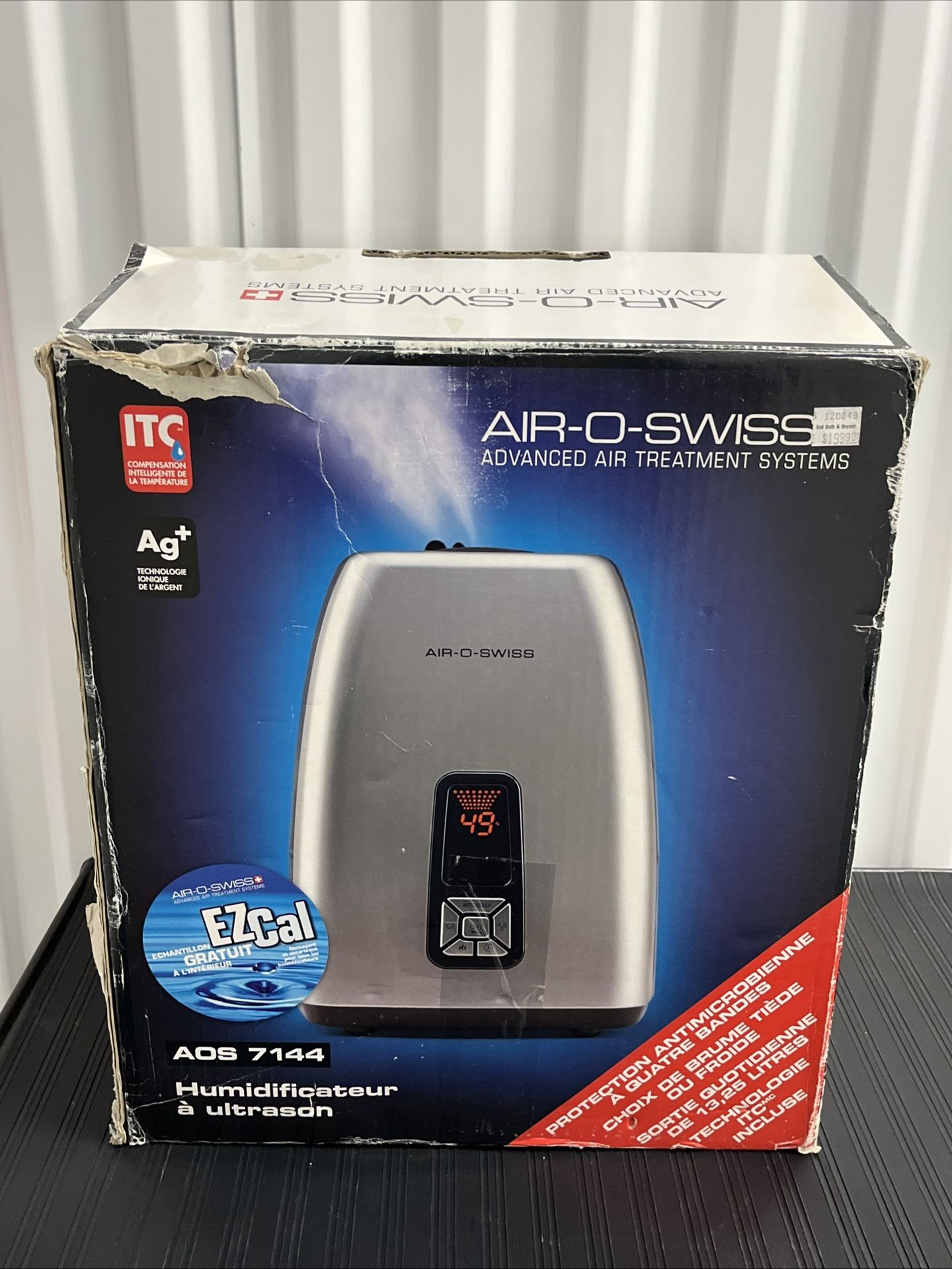 Air-O-Swiss AOS 7144 Ultrasonic Humidifier Warm Or Cool Mist for Sale ...