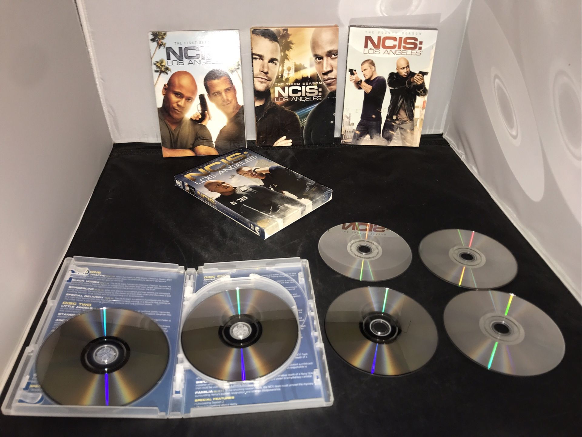 NCIS: Los Angeles TV Series DVD Lot Seasons 1-4 Chris O'Donnell & LL ...
