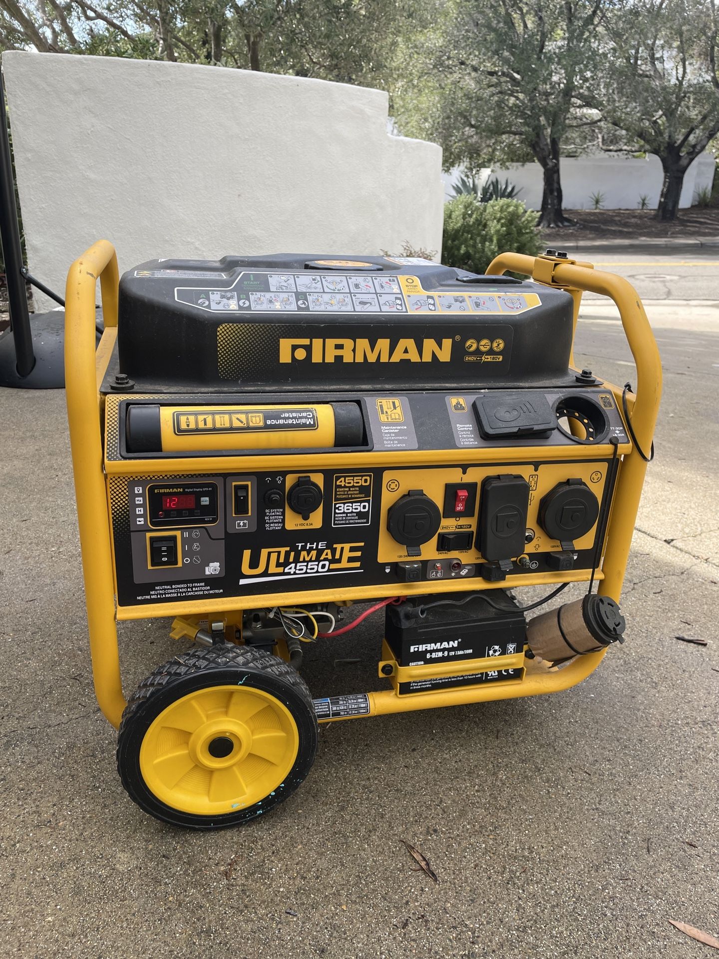 Firman 4550 Generator for Sale in San Luis Obispo, CA - OfferUp