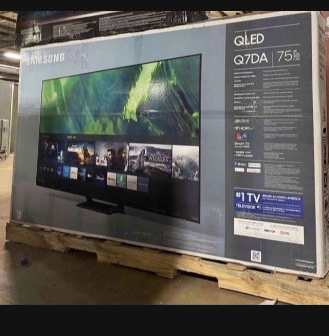 SAMSUNG 75-Inch Class QLED Q70A Series - 4K UHD Quantum HDR Smart TV with Alexa Built-in ...