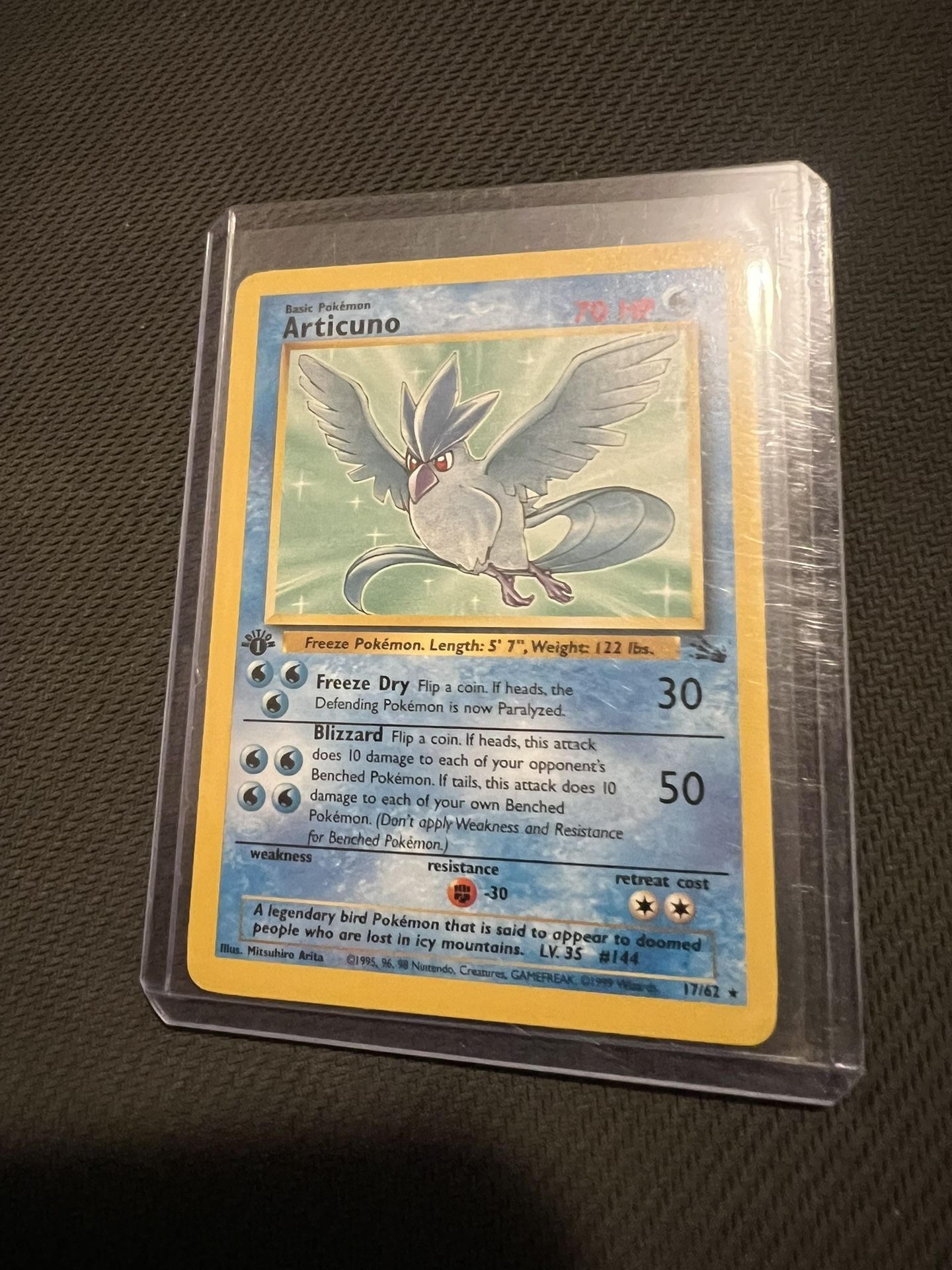 Pokemon Cards First Edition Fossil Articuno for Sale in Santa Ana, CA ...