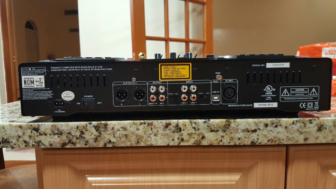 Edison Professional Dual Cd Player