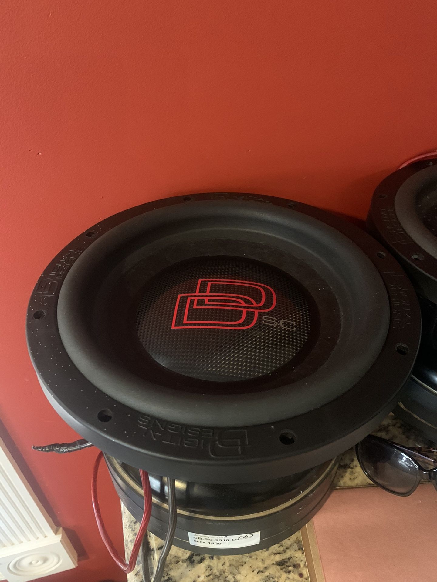 Digital Design DD audio subs 9510 it’s a pair of 10” subs there compact ...