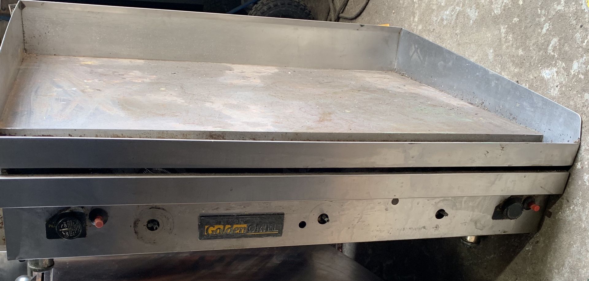 Anets golden grill 36 x 30 x 15 counter top griddle ng for Sale in ...