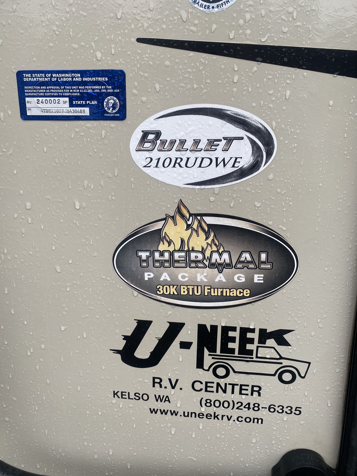 2018 Keystone Bullet 210RUDWE for Sale in Skok, WA - OfferUp