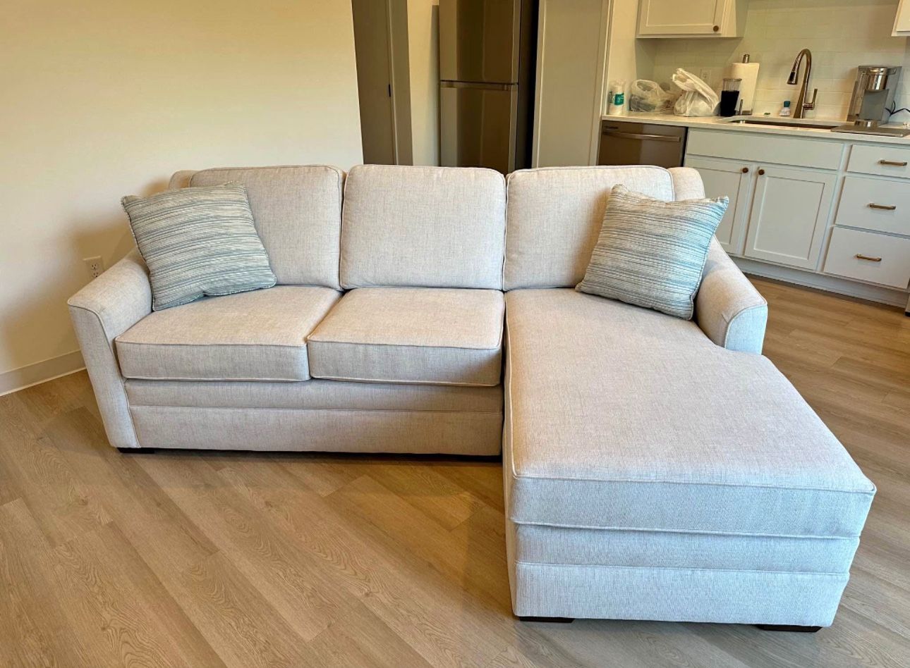 Sofa with Chase ( Delivery Is Available) for Sale in Fort Worth, TX ...