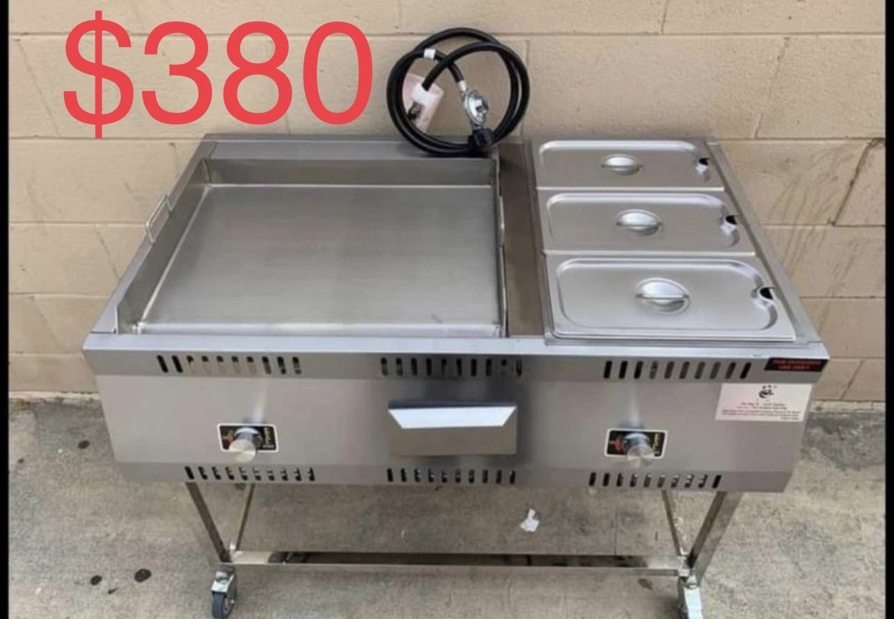 Taco Cart/ Griddle With Warmers New Carts / New Grills for Sale in ...