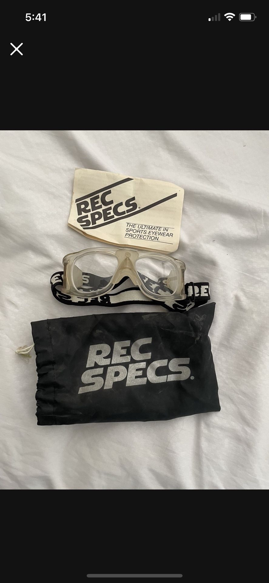Rec Specs. Eye Glasses For Sports for Sale in Redondo Beach, CA - OfferUp