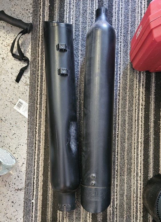 Tab Performance BAM Sticks Zombie Baffles 4.5 Inch Exhaust 2021 Harley ...