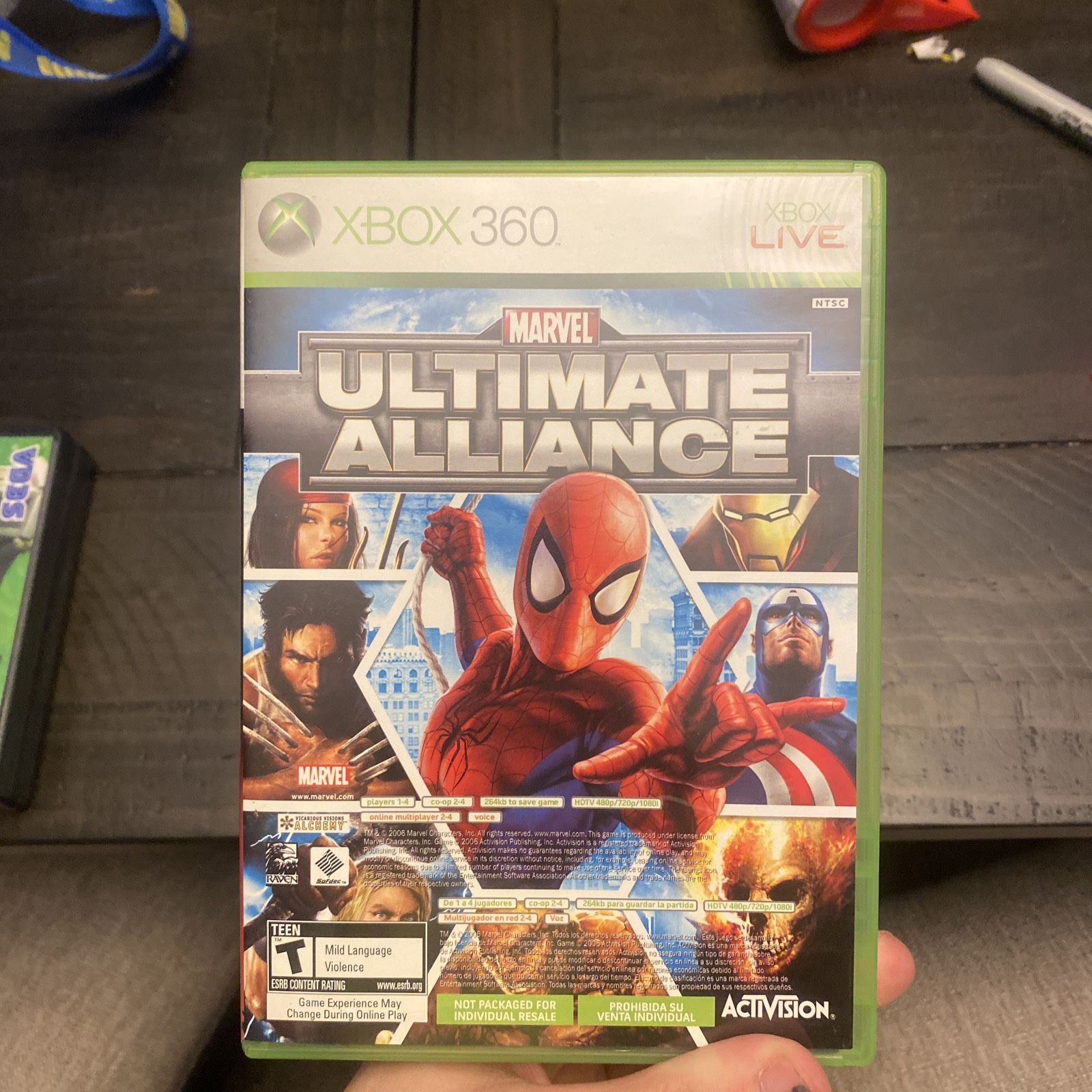 Marvel Ultimate Alliance + Forza Motorsport 2 XBox 360 Combo Pack for Sale in Oswego, IL - OfferUp
