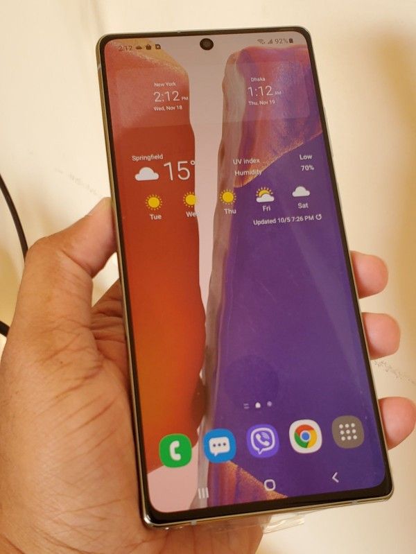 Samsung Galaxy Note 20 , Unlocked for all Company Carrier , Excellent ...